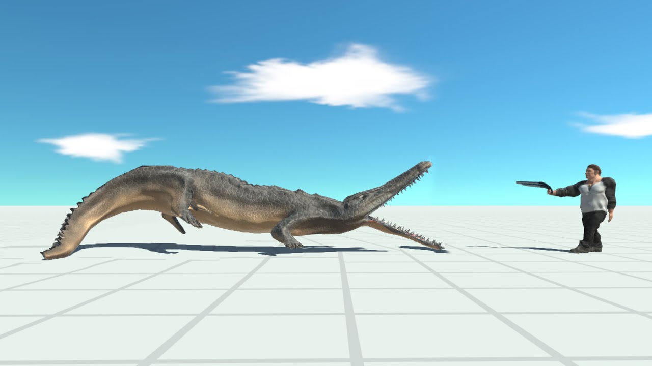 MACHIMOSAURUS REX vs EVERY UNIT - Animal Revolt Battle Simulator - YouTube