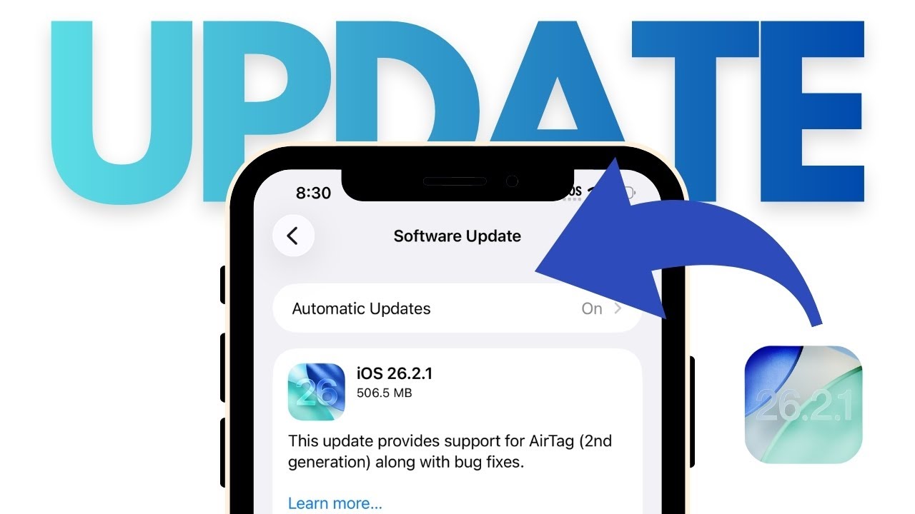 iOS 26.2.1 Update? - Do These 7 Things FIRST! - YouTube