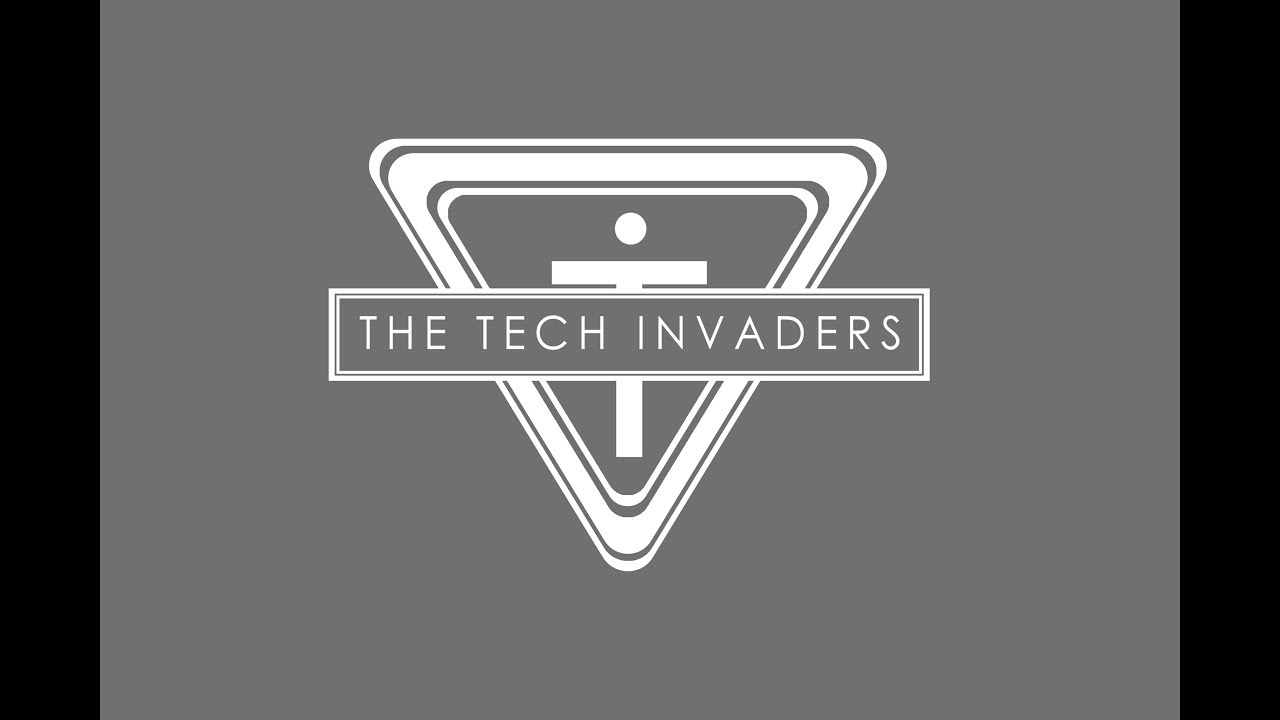 PROFESSIONAL LOGO DESIGN THE TECH INVADERS IN PHOTOSHOP CC - YouTube