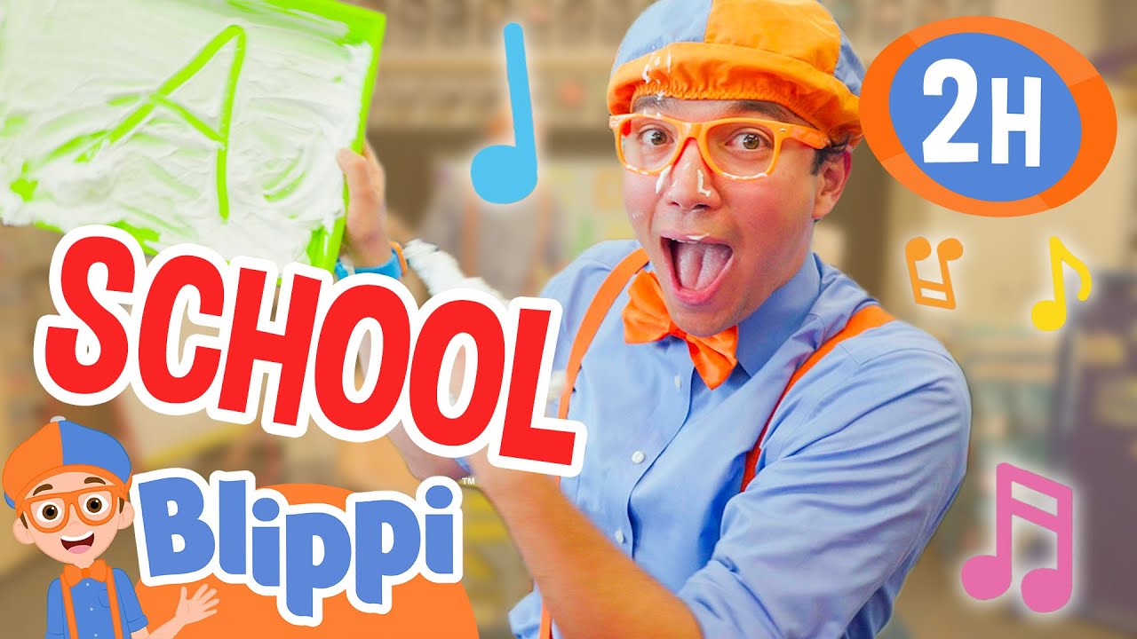 Professor Blippi Goes Back To School 🏫 Blippi | Educational Kids Videos ...