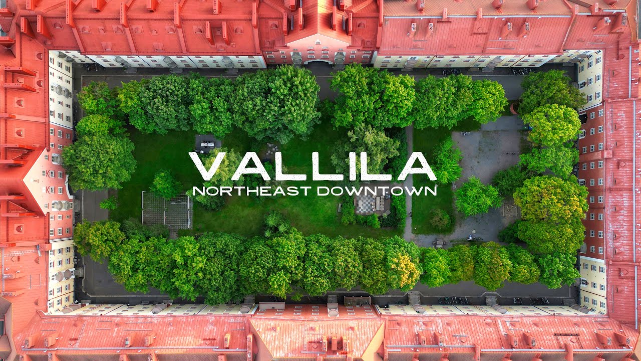 Vallila - Helsinki Aerials Drone 4K - YouTube