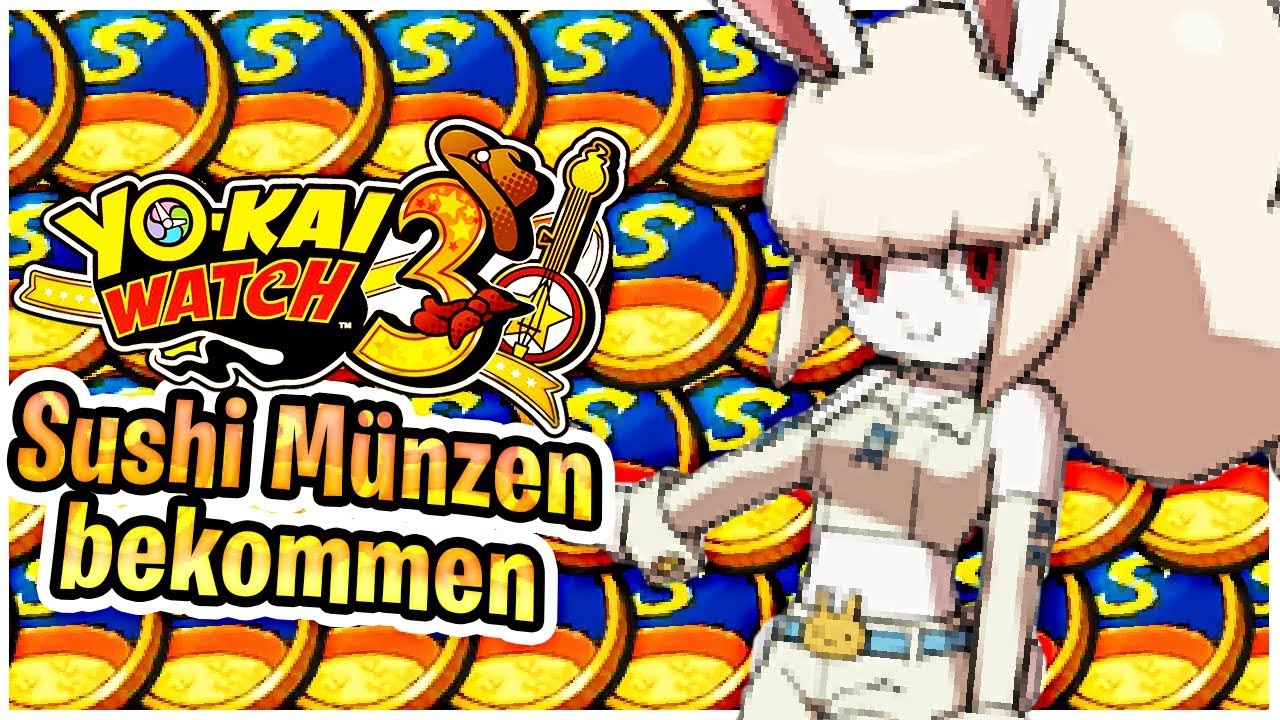 Sushi Münzen durch QR CODES bekommen! YO-KAI WATCH 3 Tipps & Tricks ...