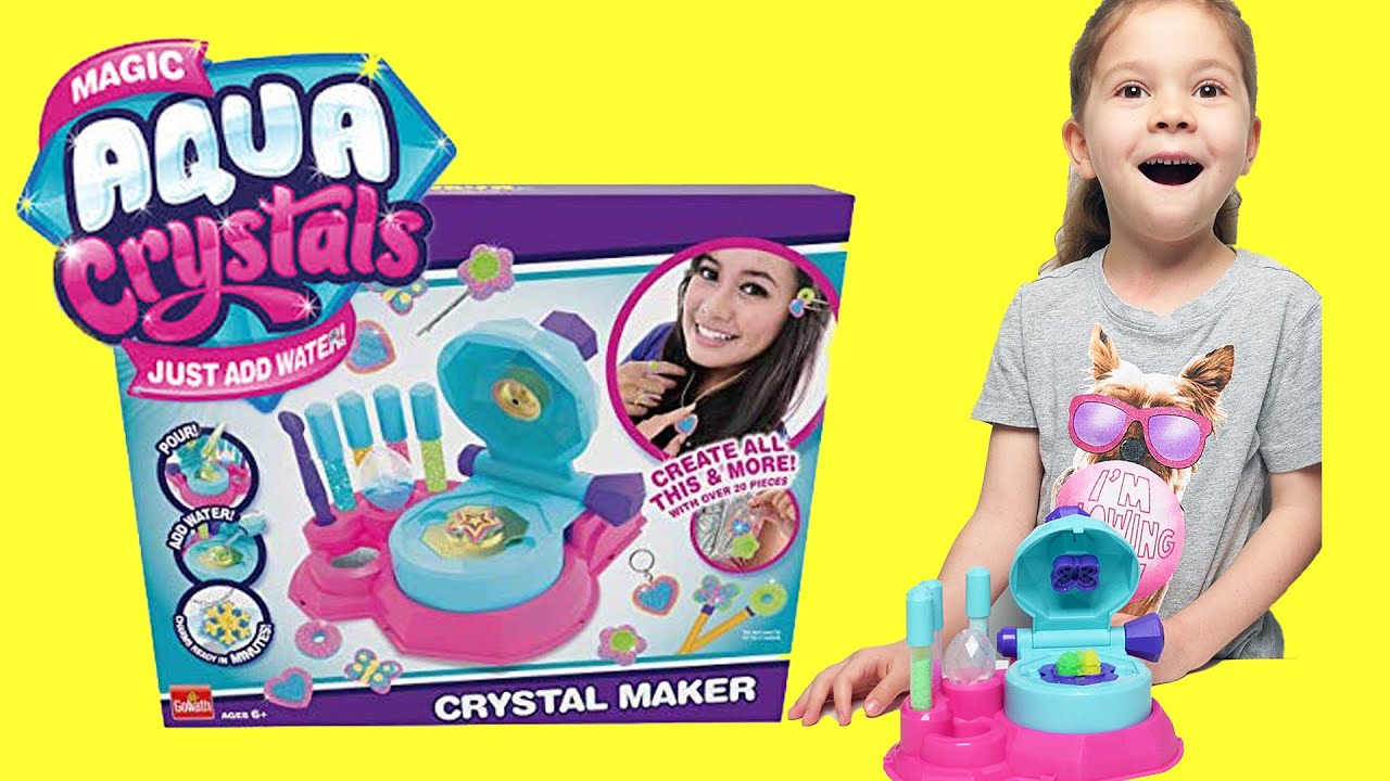 Magic Aqua Crystals Crystal Creator Set - YouTube