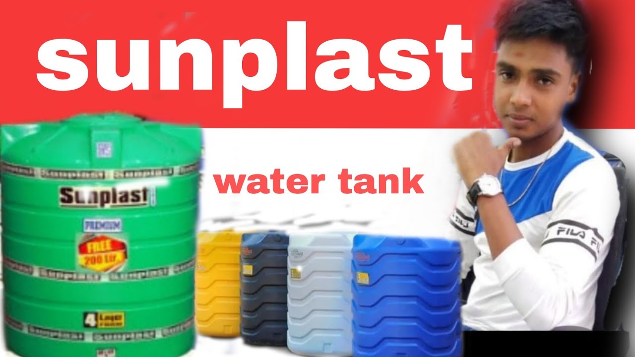 sun plast water tank drop test magic - YouTube
