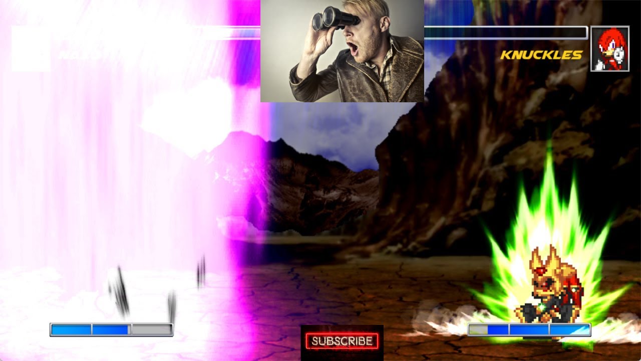 The Bronze Match! Hyper Nazo AWAKENS! Knuckles VS Nazo! | Sonic JUS ...