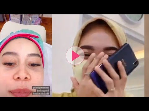 baru saja, bunda LESTI perawan malem ini aunty biar tambah cantik 🥰🥰