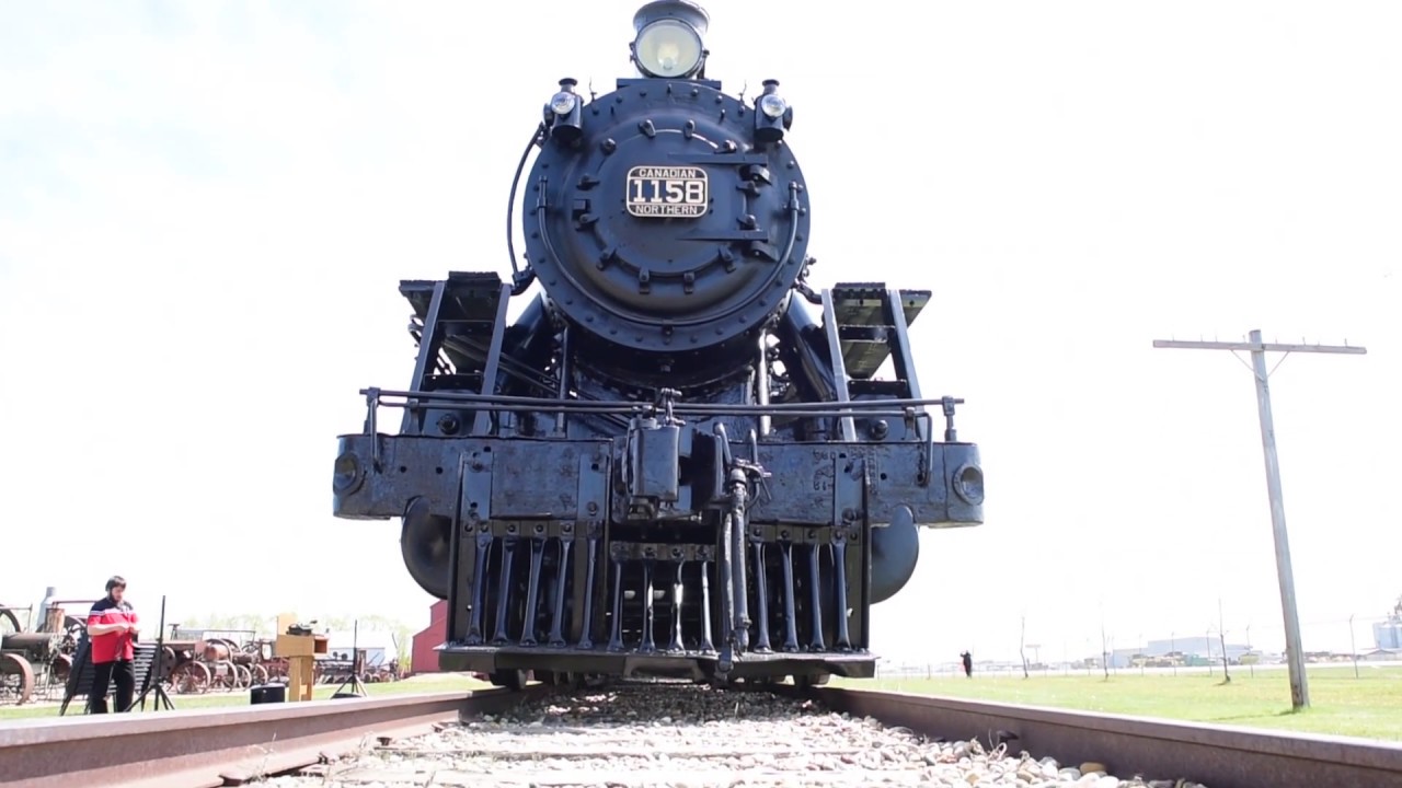 Restored Locomotive 1158 Unveiled - YouTube
