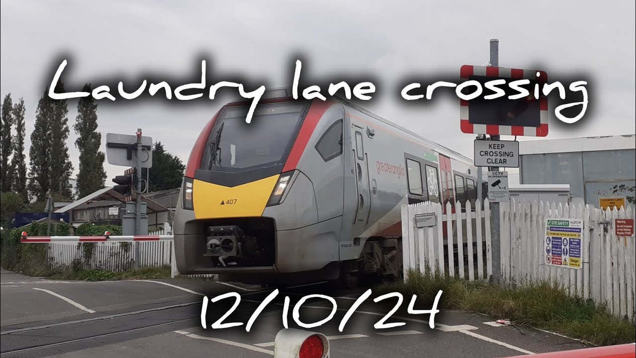 laundry lane crossing 12/10/24 - YouTube