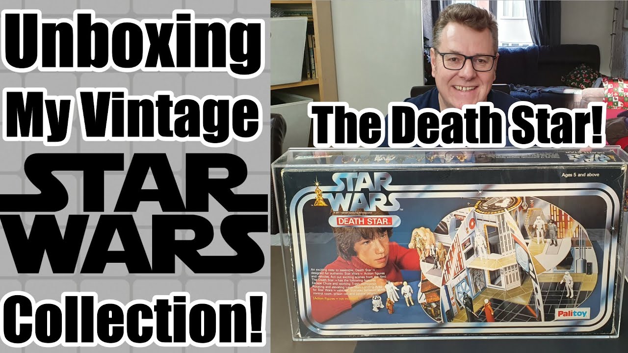 Unboxing My Vintage Star Wars Collection - The Palitoy Death Star - A ...