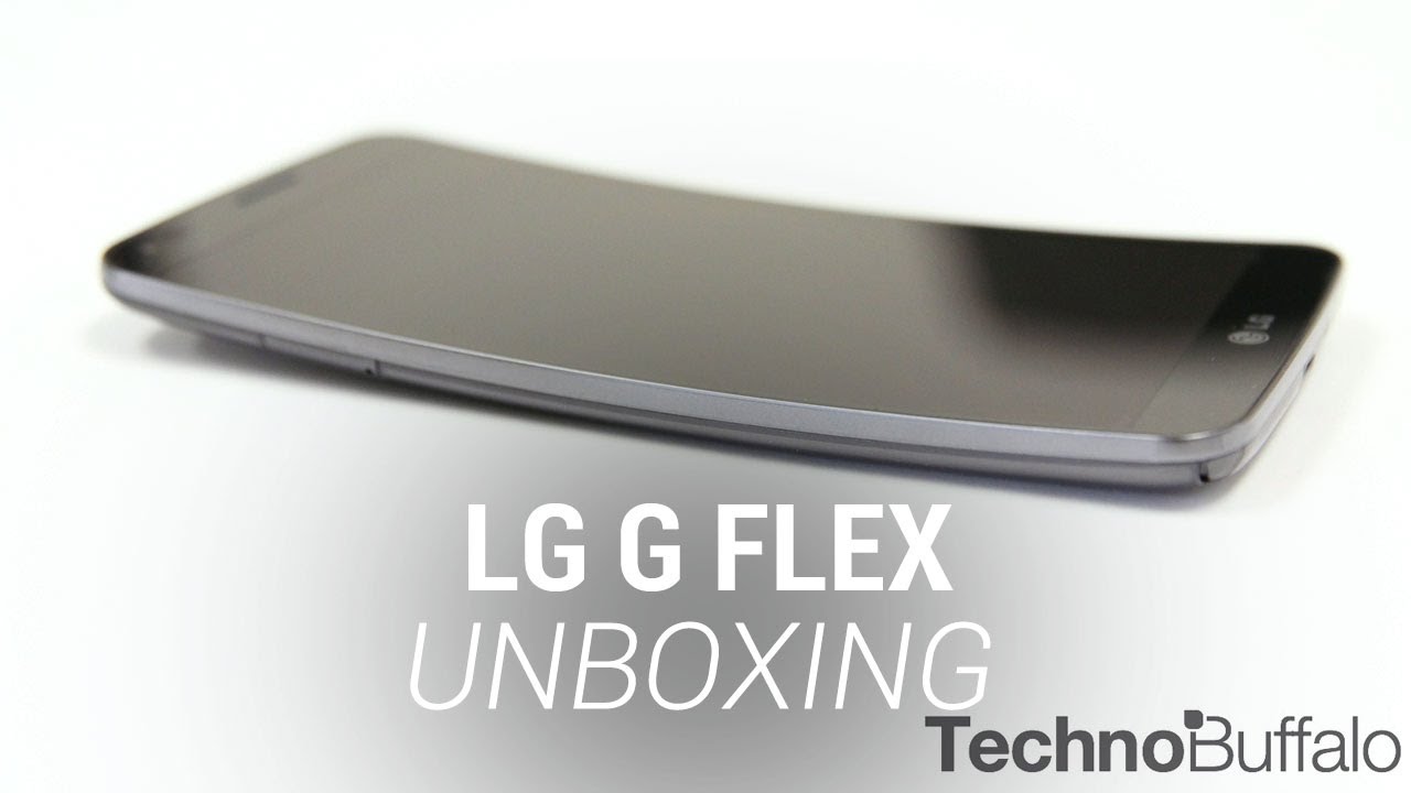 LG G Flex Unboxing - YouTube