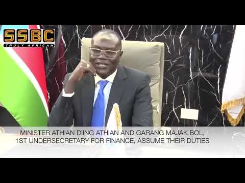 The Minister of Finance and Planning, Athian Diing Athian has assumed ...