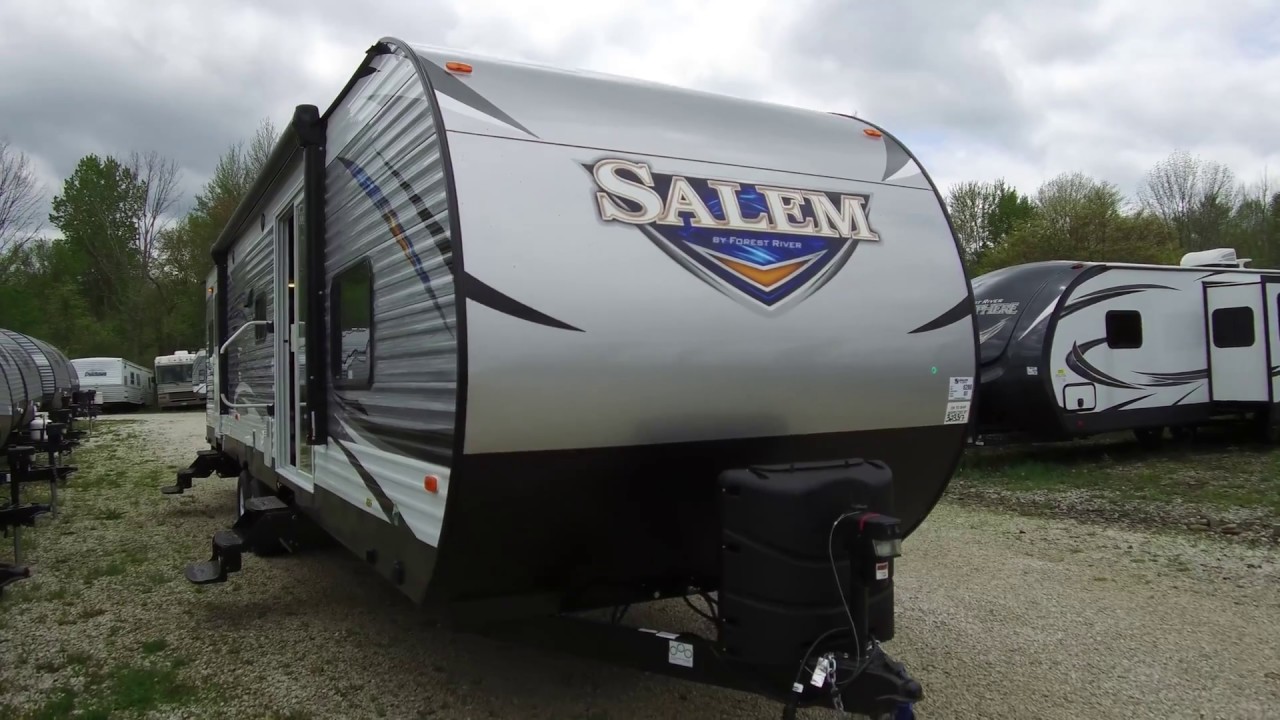 2019 Forest River Salem 36BHBS Travel Trailer Quick Video Tour - YouTube
