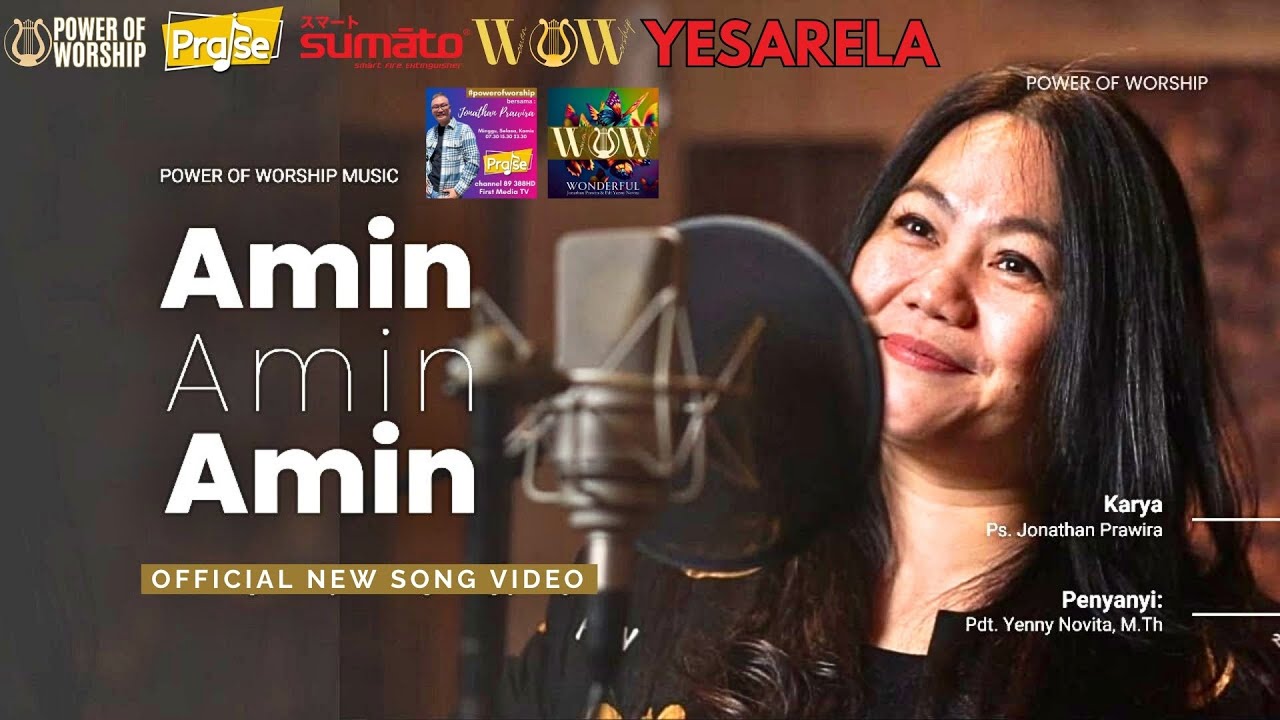 AMIN AMIN AMIN (official #newsong video) - Pdt Yenny Novita MTh # ...