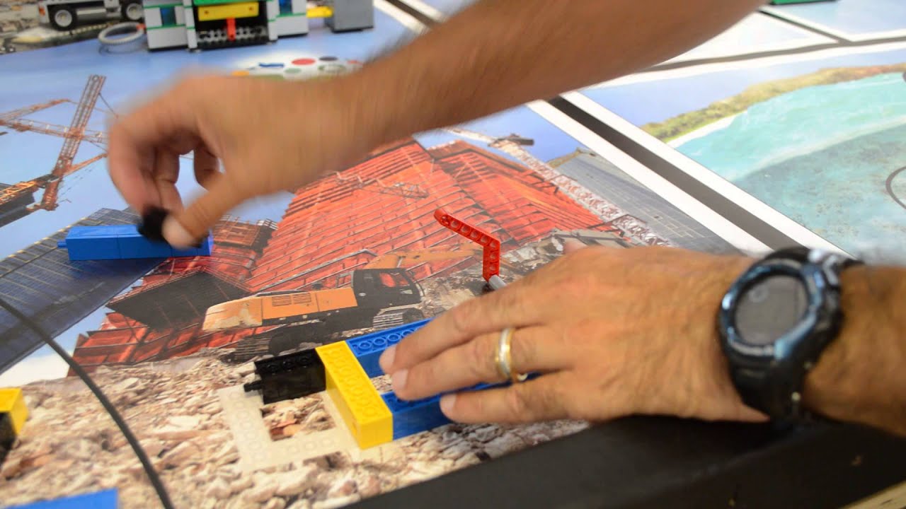 FLL Trash Trek Demolition Setup - YouTube