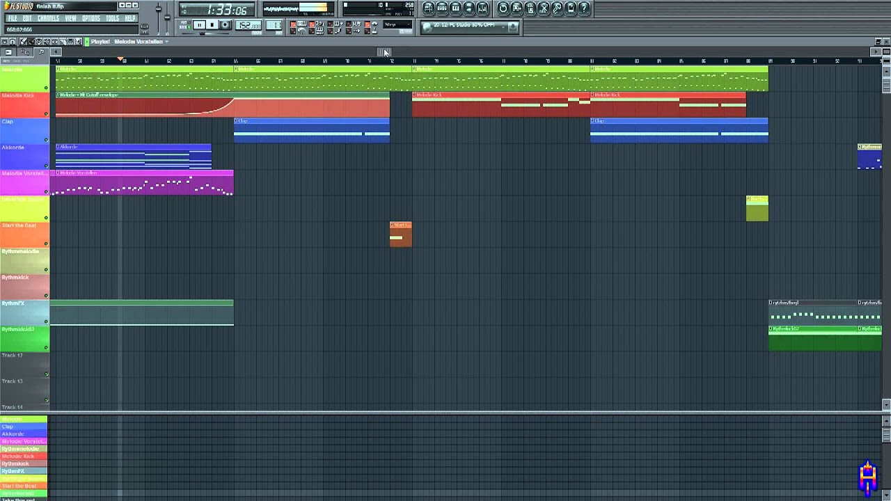 Finished Work Hardstyle Beat [FL Studio 9] - YouTube