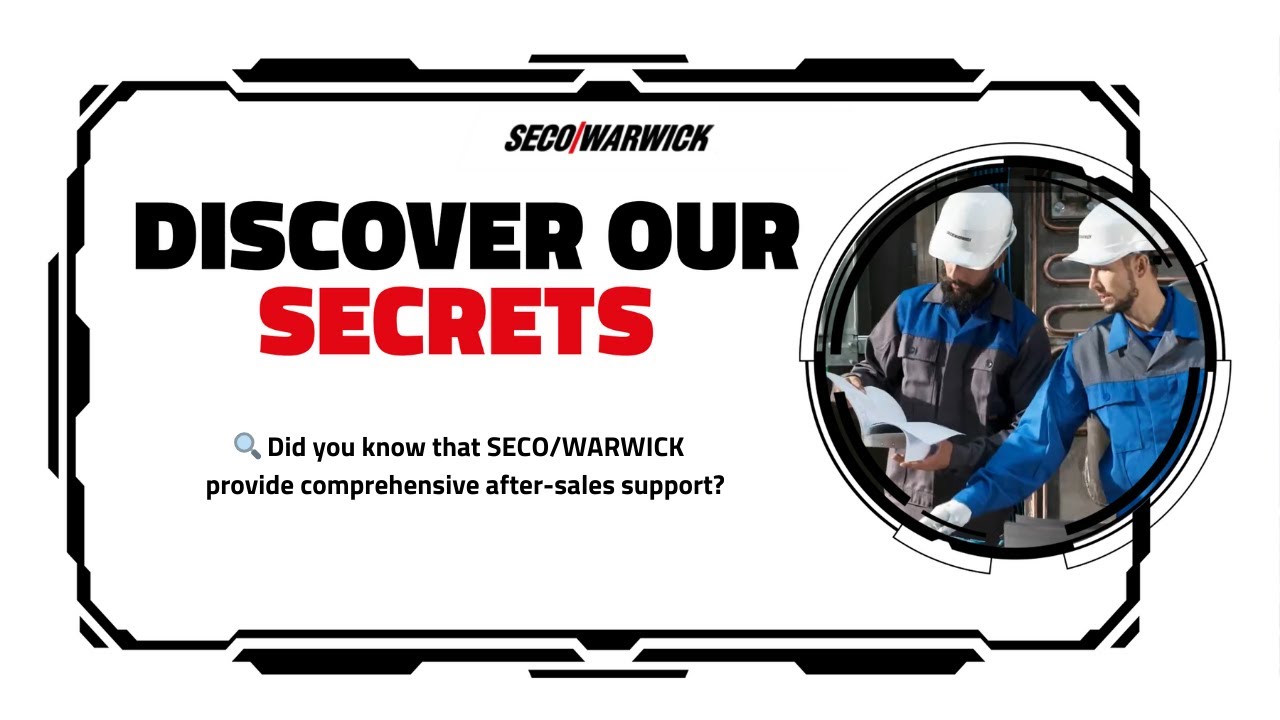🤔 Did you know that SECO/WARWICK provide comprehensive after-sales ...