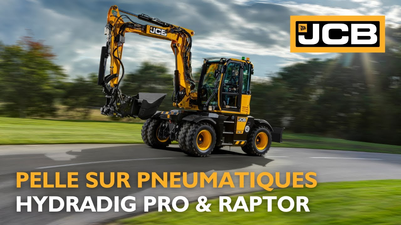 Les NOUVEAUX JCB HYDRADIG et Raptor - YouTube