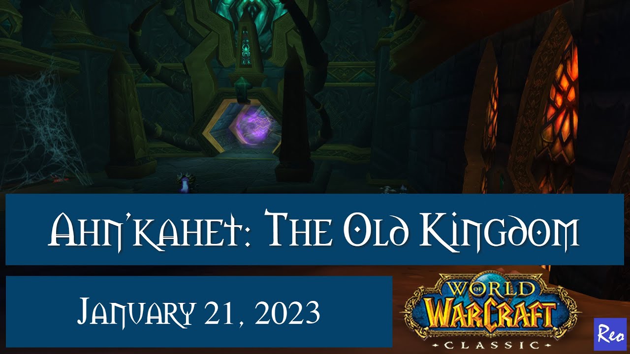 WoW Classic: Ahn'kahet: The Old Kingdom - YouTube