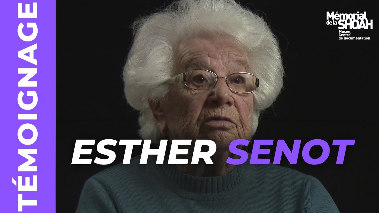 Témoignage d'Esther Senot, rescapée de la Shoah - YouTube