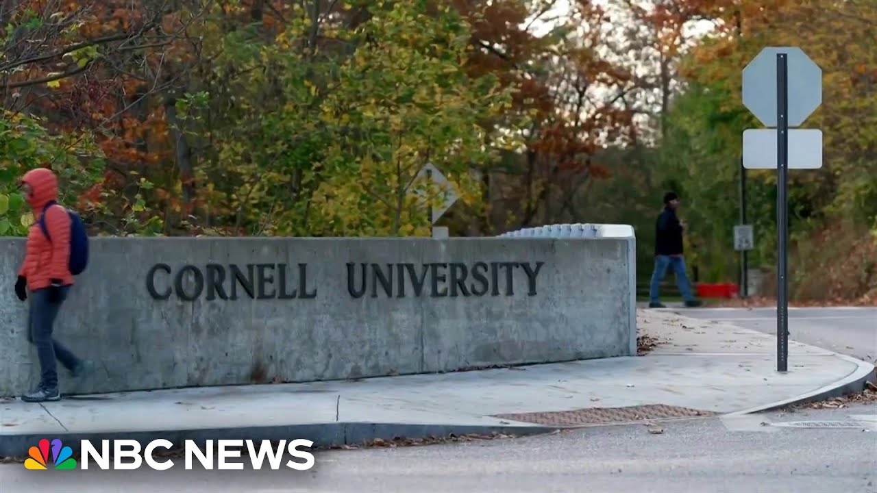 High tensions among Cornell students amid Israel-Hamas war - YouTube