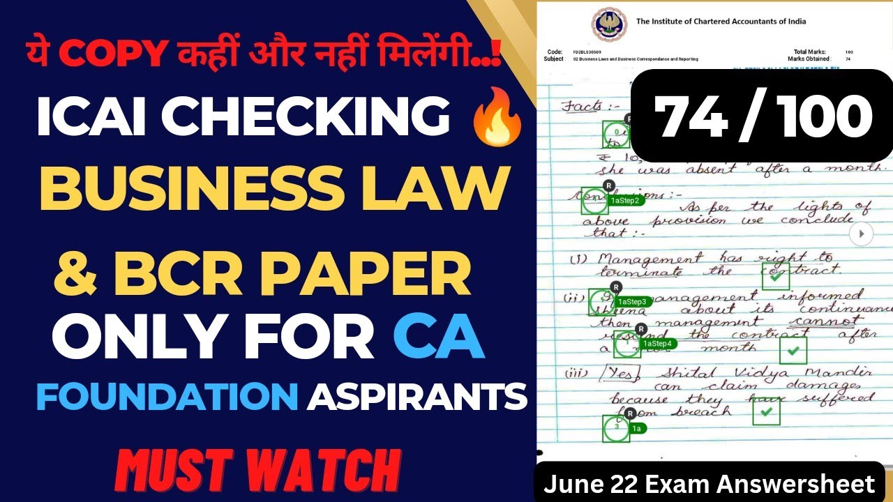 CA Foundation Law BCR Certified Copies Analysis 74 100 Presentation ca-foundation-law-bcr-certified-copies-analysis-74-100-presentation