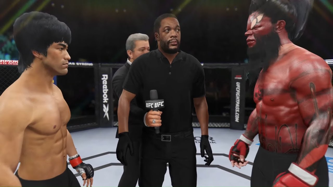 UFC 4 | Bruce Lee vs. Bloody Horn (EA sports UFC 4) - YouTube
