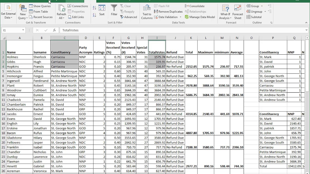 Excel - SBA 2017 - Tutorial - YouTube