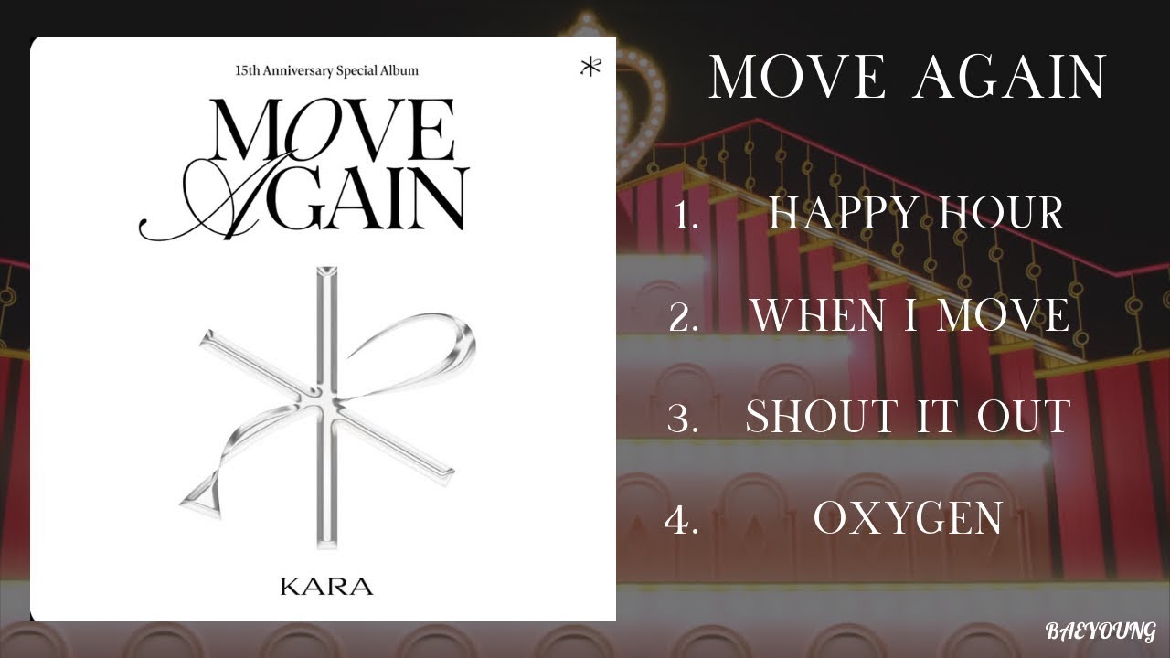 [Full ALBUM] KARA - MOVE AGAIN TRACKLIST - YouTube