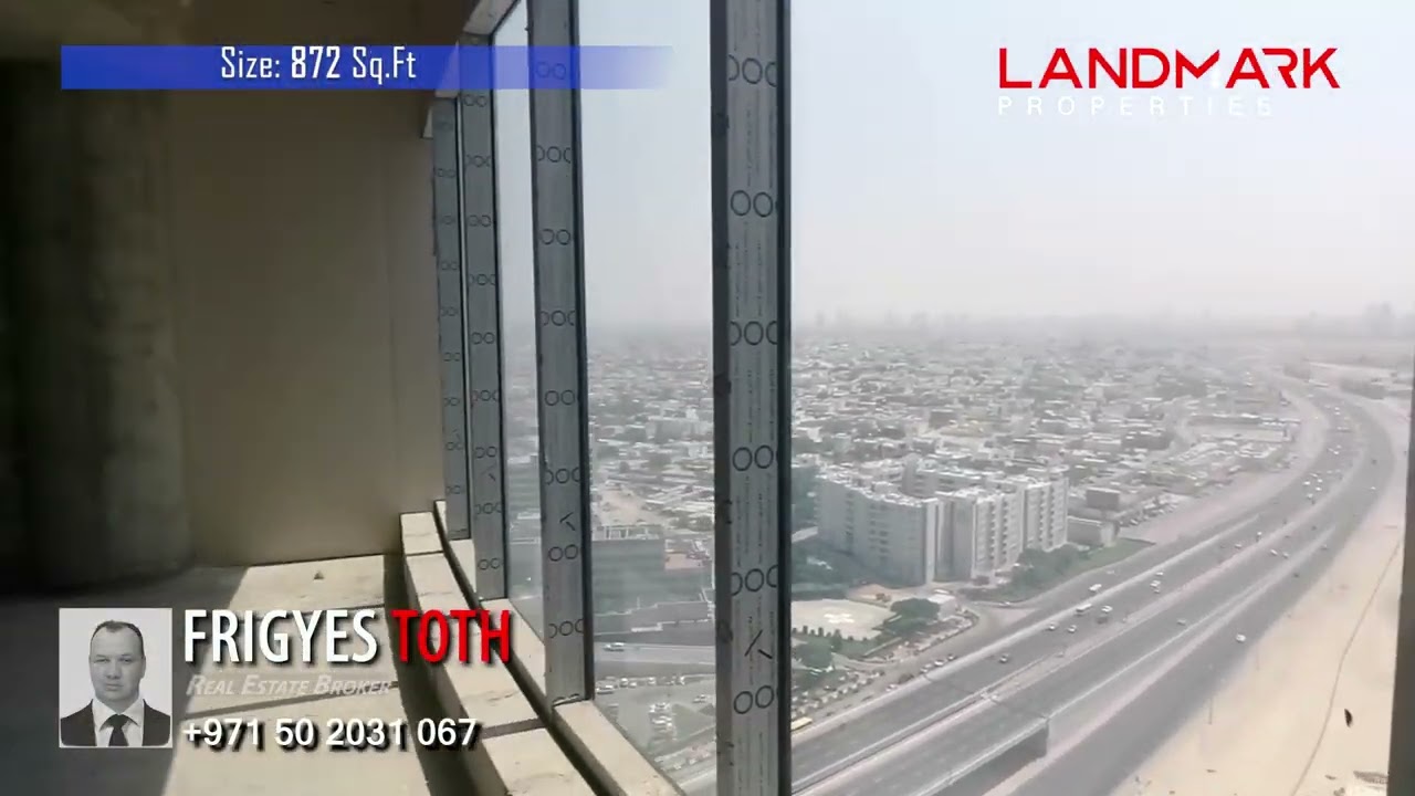 Shell and Core Office | High Floor | TECOM | i-Rise Tower - YouTube