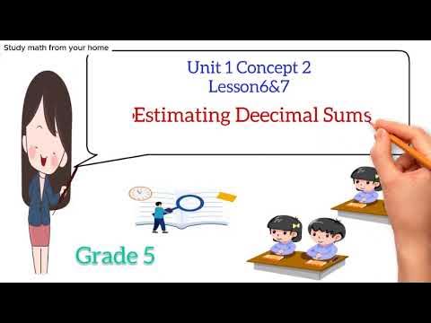 math grade5 first term unit 1 lesson 6&7 2024/2025 المنهج الجديد اسرع طريقه لتعلم الحساب والماث ...