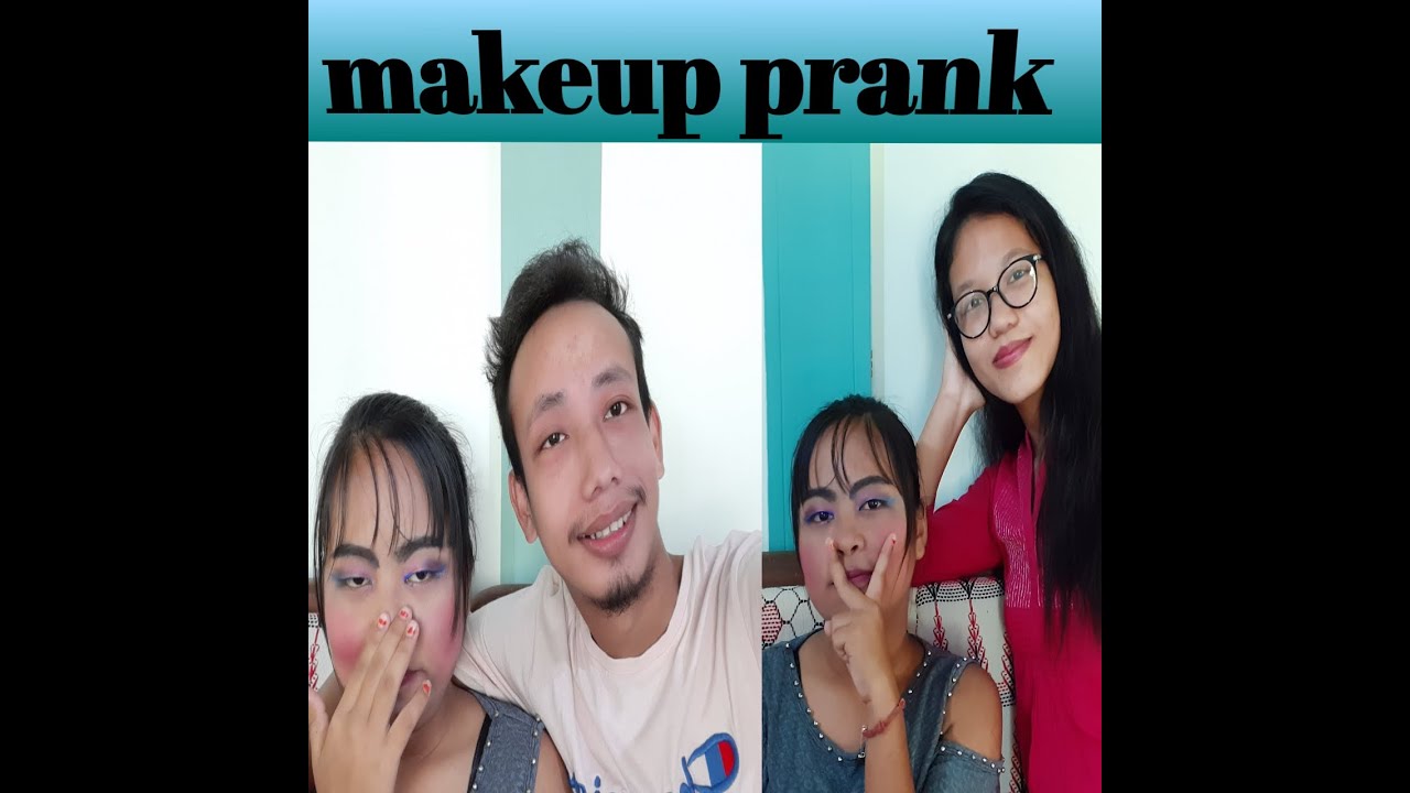 Makeup Prank . - YouTube