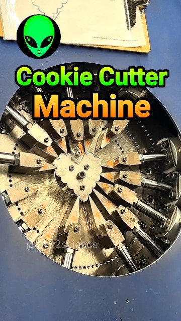 cookie cutter machine by S1V2 - YouTube