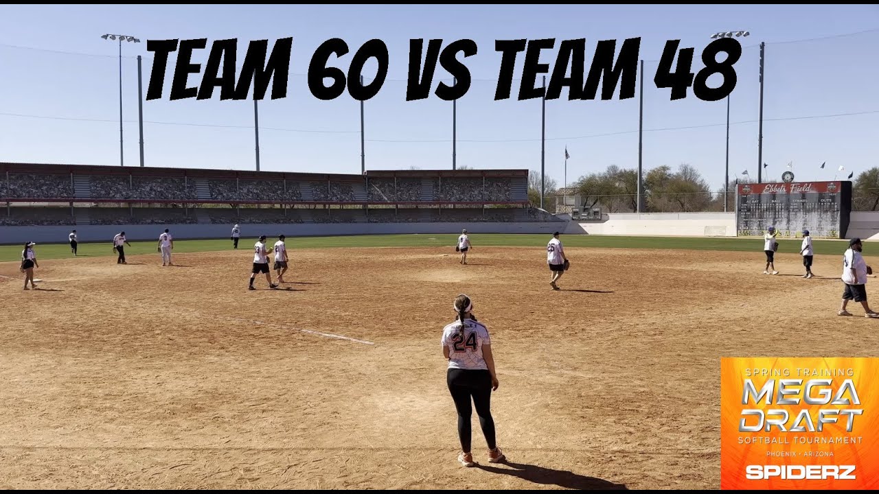 TEAM 60 vs TEAM 48 - 2025 Spiderz Mega Draft - Spring Training Mega Draft Feb 20-23 in Phoenix ...