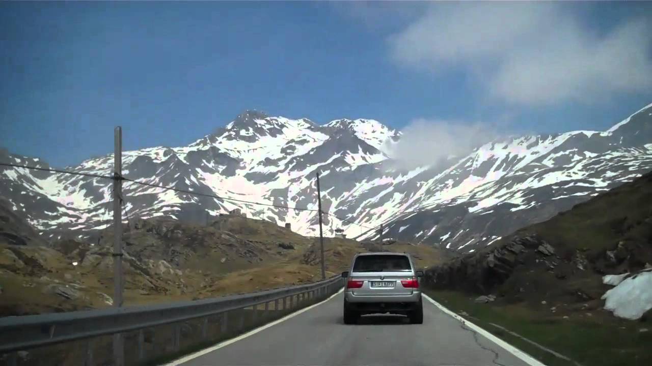 Splugen Pass Italian/Swiss Alps Switzerland + Lichtenstien - YouTube