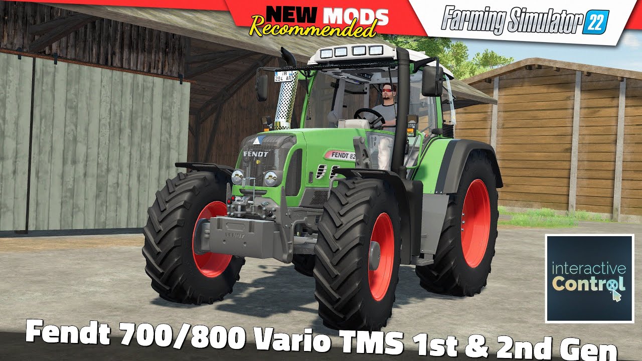 FS22 | Fendt 700/800 Vario TMS 1st & 2nd Gen [UPDATE] - Farming ...