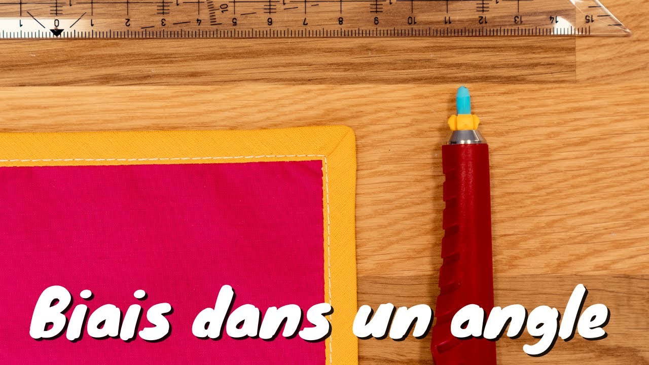 Comment poser un biais dans un angle externe ? - YouTube
