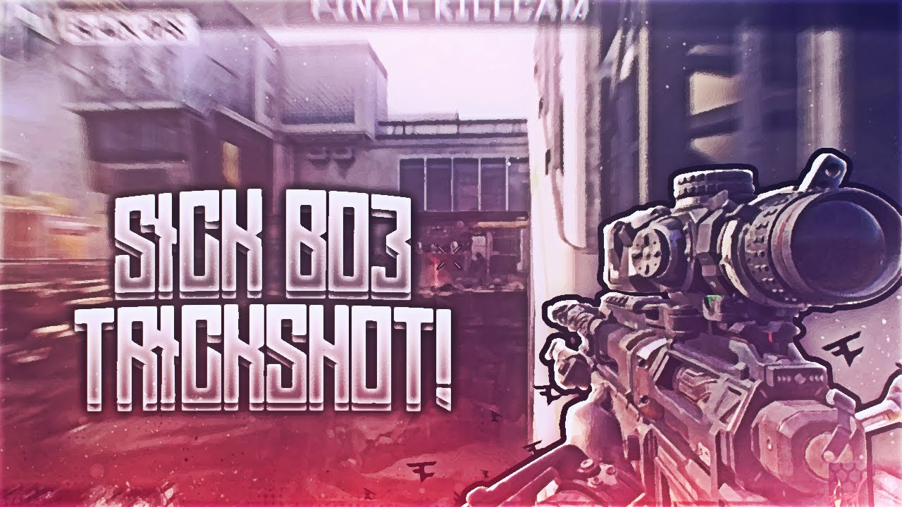 INSANE BO3 TRICKSHOT CROSS MAP ON REDWOOD - YouTube