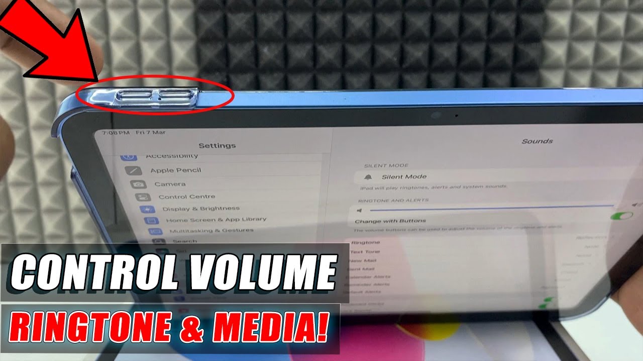 iPad Volume Settings: Adjust Ringtone and Media Volume (2025) - YouTube