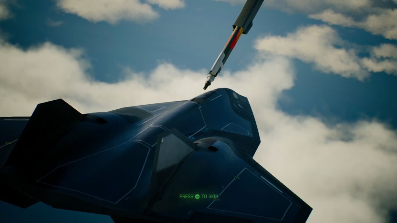 Darkstar Aerial refueling Ace Combat 7 (Top Gun Maverick DLC) air-to ...