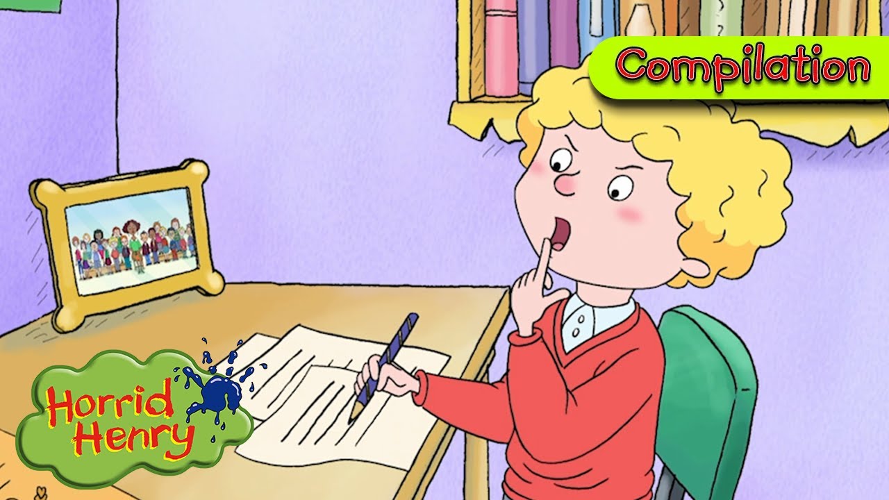 Peter Writes A Tell-All Book About Horrid Henry | Horrid Henry ...