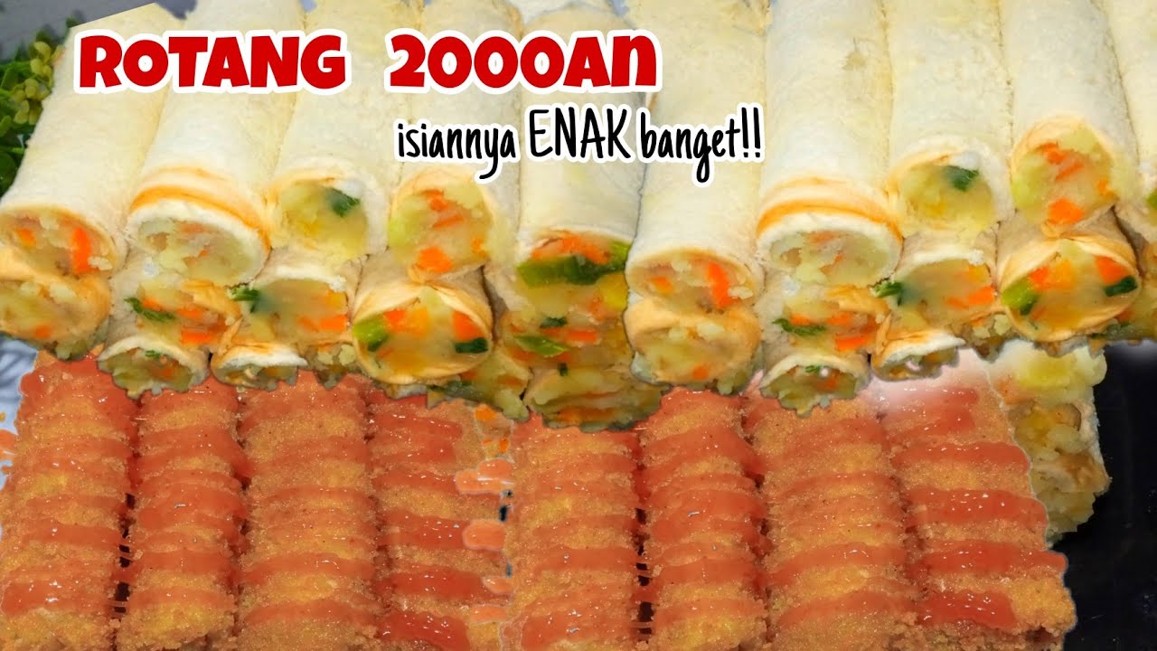 JAJANAN KEKINIAN TERMUDAH RAUP RUPIAH, ROTI KENTANG 2000AN. - YouTube