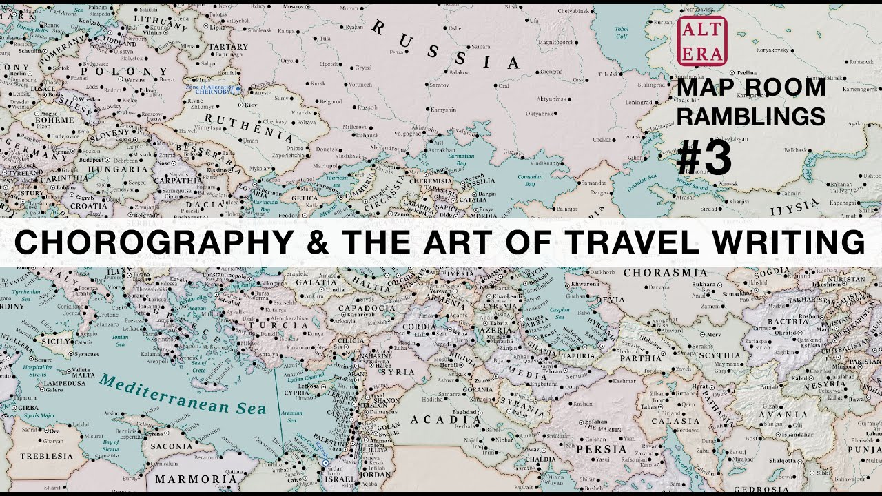 Chorography and the Art of Travel Writing | Map Room Ramblings #3 ...