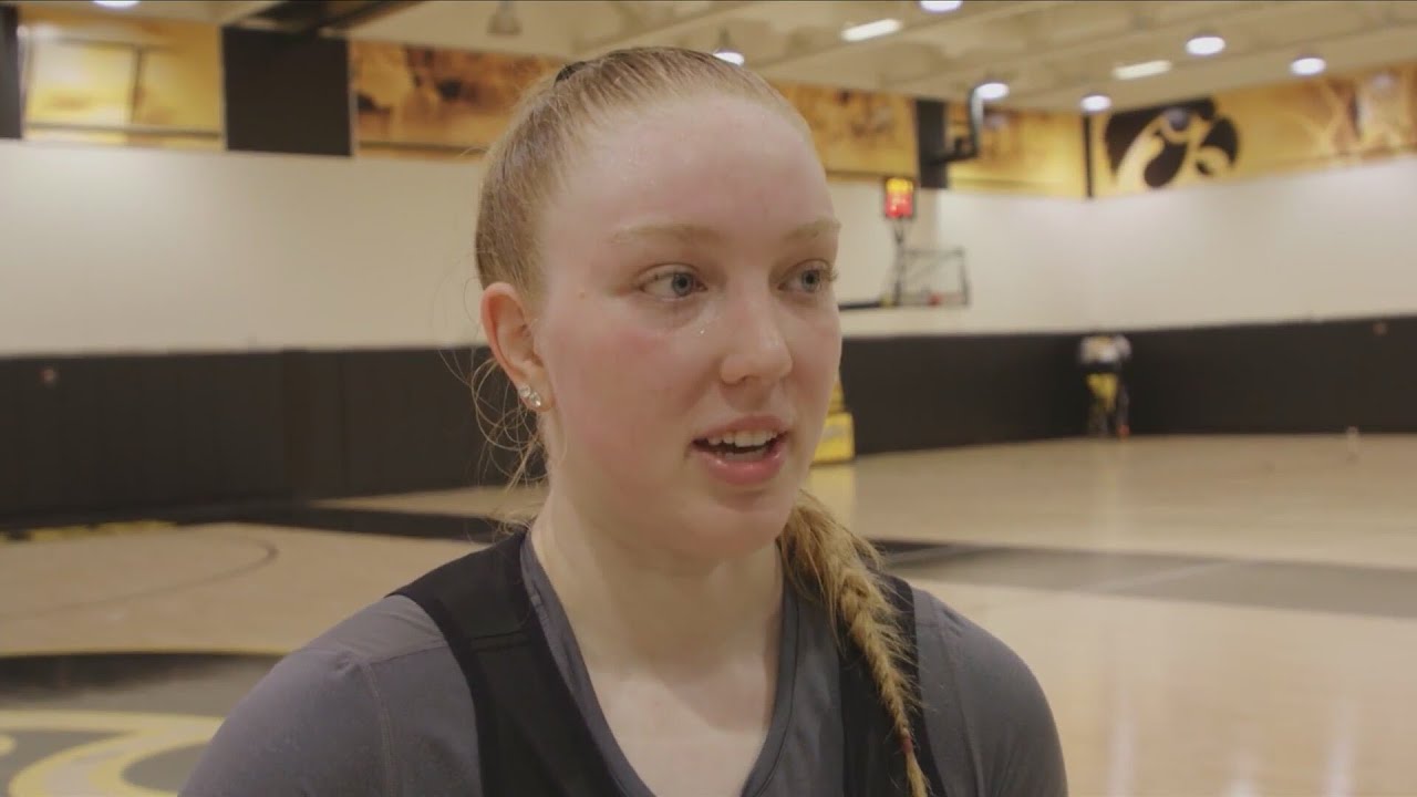 Addie O'Grady looking to step up for Hawkeyes - YouTube