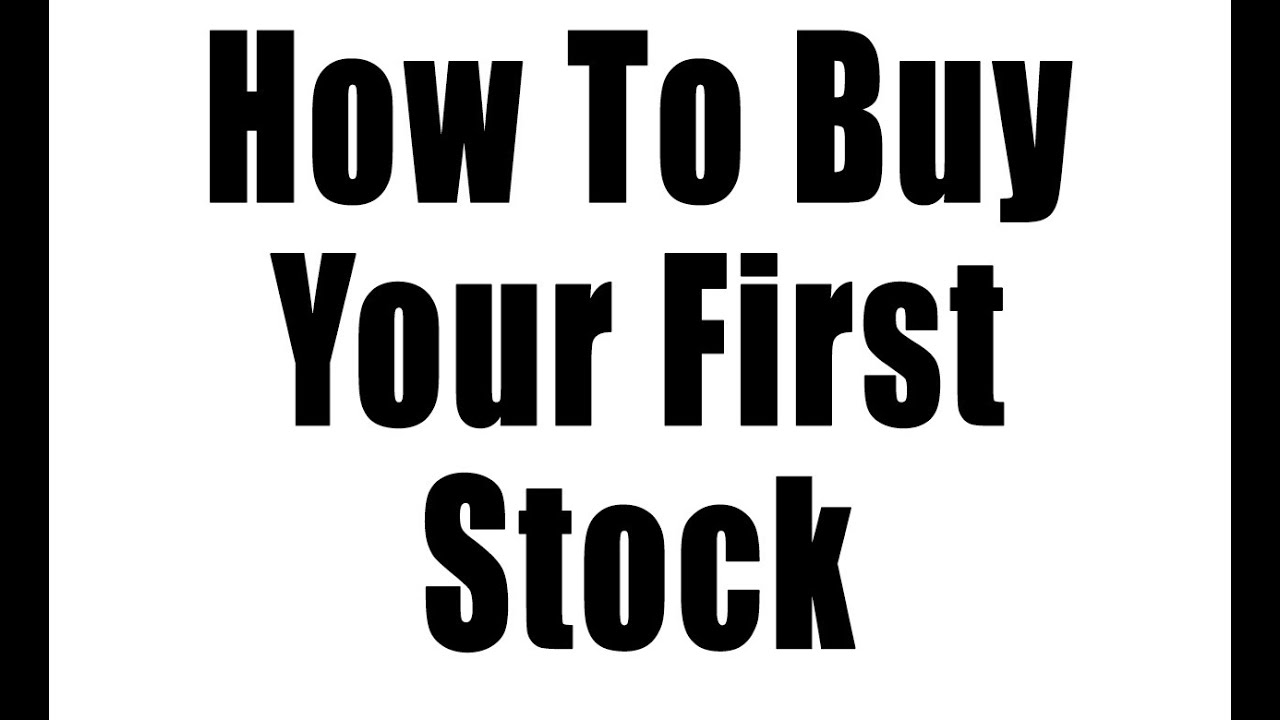 HOW TO BUY YOUR FIRST STOCK [FREE COURSE] - YouTube