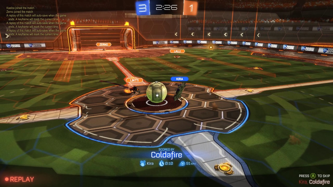 RL - kickoff soft touch - YouTube