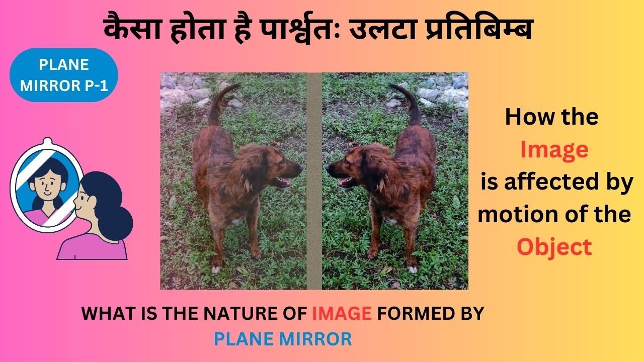 #कैसा होता है पार्श्वतः उलटा प्रतिबिम्ब #how is lateral inversion # ...