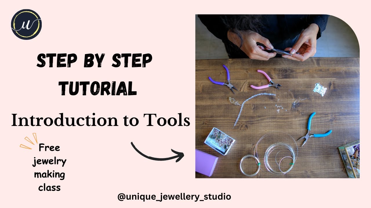 Free Jewelry making Class for beginner || STEP BY STEP *TUTORIAL ...
