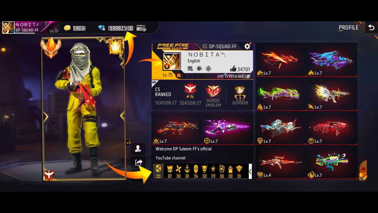 Free fire live br rank CS rank RS 80 radium 100 diamond gift #live # ...