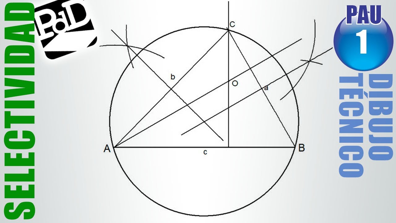PAU #001 Construcción de triángulo (Dibujo Técnico Selectividad ...