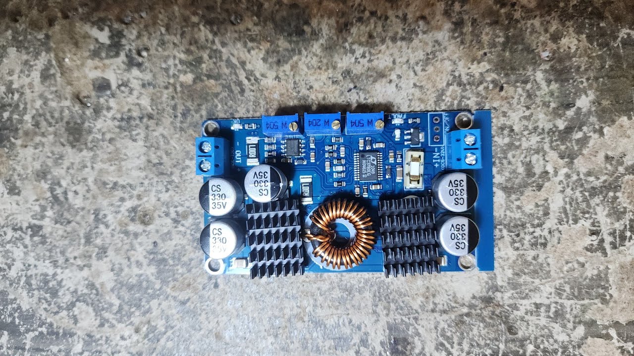 ทดสอบบอร์ด ดีซี ทู ดีซี บูส-บัค คอนเวอร์เตอร์ LTC3780 มีระบบ Mppt ...